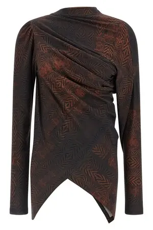 KIKO KOSTADINOV Simpson' Top - Brown