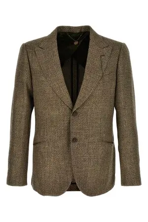 MAURIZIO MIRI Keanu' Blazer - Beige