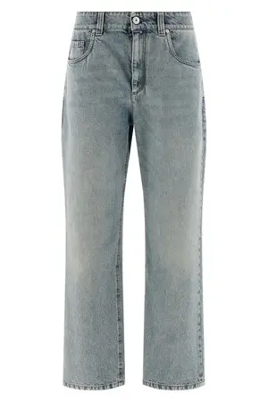Brunello Cucinelli Retro Jeans - Light Blue