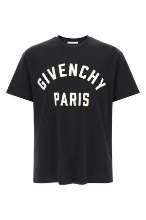 Givenchy Paris' T-shirt - White/black