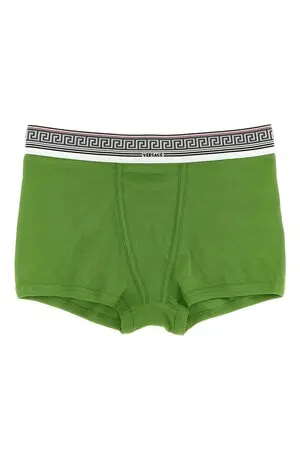 Versace Greca' Briefs - Green