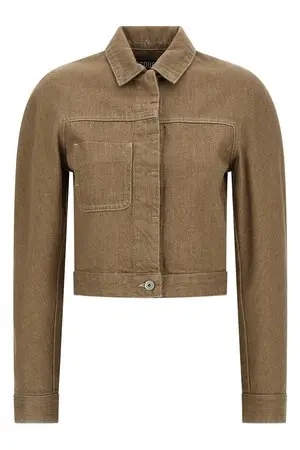 Jacquemus La Veste Ovalo Cargo Jacket - Beige