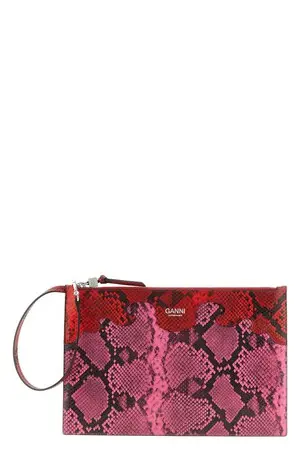 GANNI Leather Pouch
