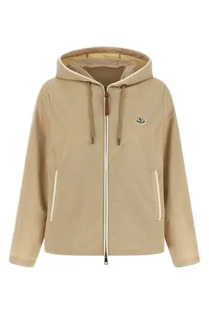 Moncler Sarracenia Hooded Jacket - Beige