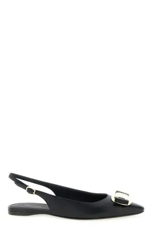 FERRAGAMO Zelmy Slingback - Black