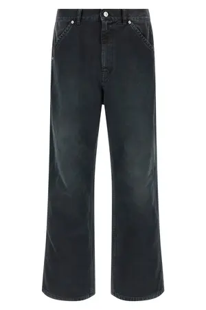 Marni Cotton Denim Cargo Jeans