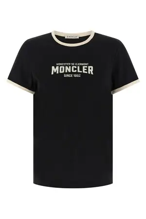 Moncler Flock Logo Cotton T-shirt