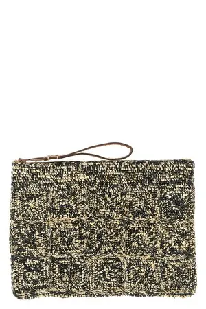 IBELIV Tanala' Clutch - White/black