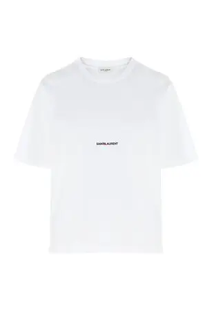 Saint Laurent Rive Gauche Cotton T-shirt