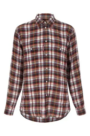Dsquared2 Canadian Vintage' Shirt - Red