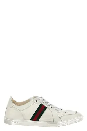 Gucci Stretch Leather Sneakers