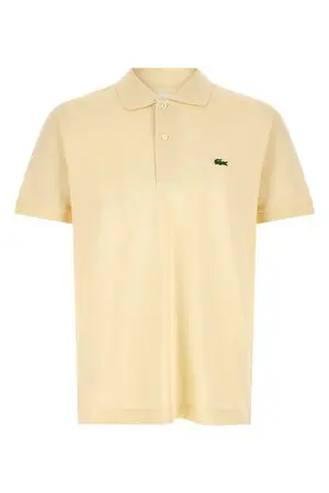 Lacoste Logo Patch Polo Shirt - Yellow