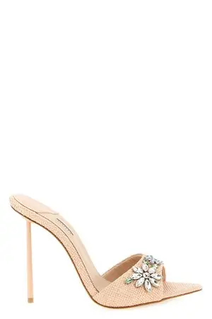 LE SILLA Prairie Woven Raffia Sandals