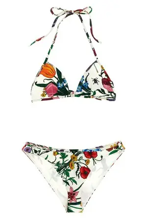 Gucci Flora Bikini - White