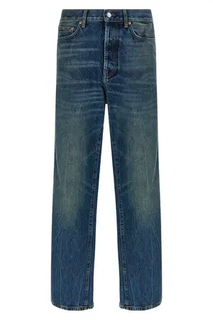 DEPARTMENT 5 Curtis Stone Washed Cotton Denim Jeans - Blue