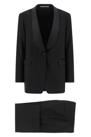 Tagliatore Clarita' Tuxedo Dress