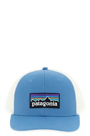 Patagonia P-6 Logo Trucker' Cap - Light Blue