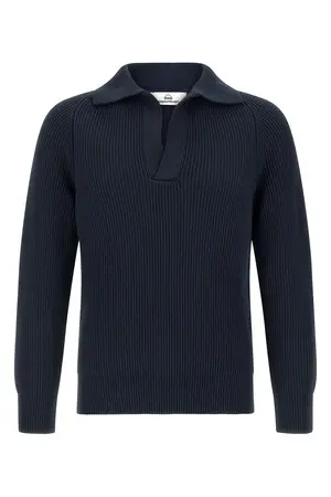 RIVIERA PROJECT Cotton Polo Sweater