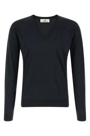 RIVIERA PROJECT Cotton And Silk Sweater - Blue