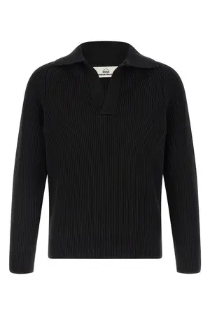 RIVIERA PROJECT Cotton Polo Sweater