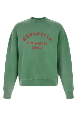 WILLY CHAVARRIA Chavarria Community Center Hooligan' Sweatshirt - Green