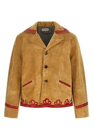 BODE Trefoil Suede Jacket