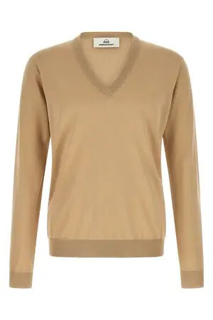 RIVIERA PROJECT Cotton And Silk Sweater - Beige