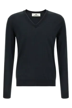 RIVIERA PROJECT Cotton And Silk Sweater - Blue