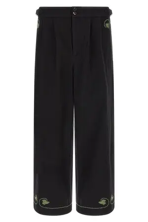 BODE Lucky Draw Cotton Twill Pants