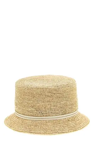 MAISON MICHEL Lila Hat - Beige