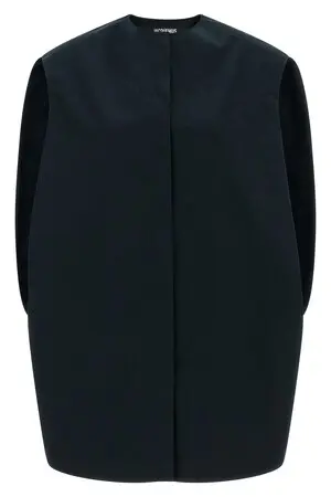 Jacquemus La Robe Berlingot Cotton Poplin Mini Dress - Blue