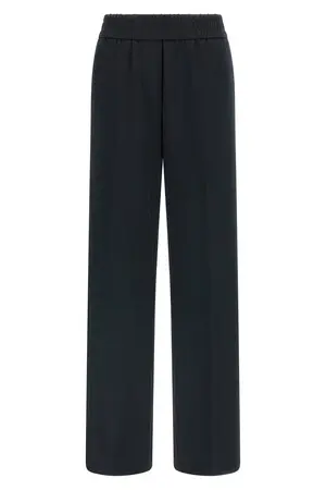 Peserico Punto Luce Stretch Jersey Trousers - Blue