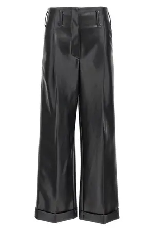 Philosophy Di Lorenzo Serafini Faux Leather Trousers