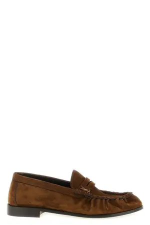 Saint Laurent Le Loafer Suede Loafers
