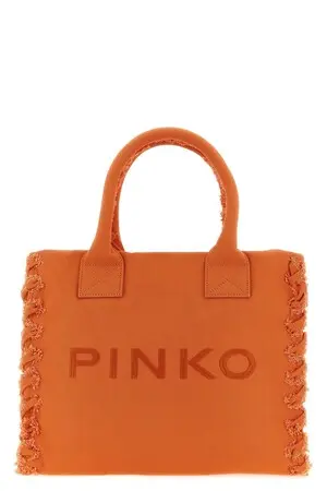 Pinko Medium 'beach' Shopping Bag - Orange