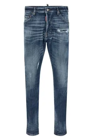 Dsquared2 Teddy Cotton Denim Jeans