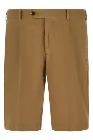 PT TORINO Stretch Cotton Bermuda Shorts