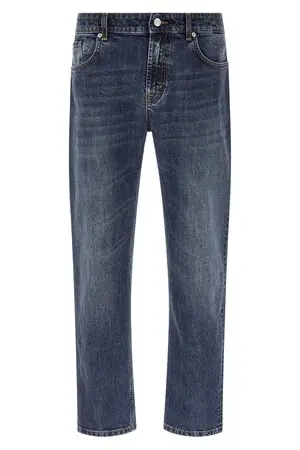 DEPARTMENT 5 Talk Stonewashed Denim Jeans - Blue