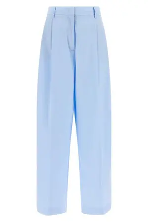 Fabiana Filippi Filo Diamante Cotton Poplin Trousers