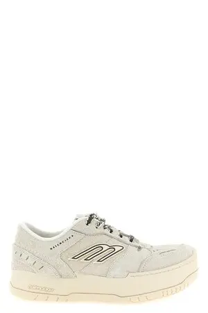 Balenciaga Hamptons Brushed Suede Sneakers