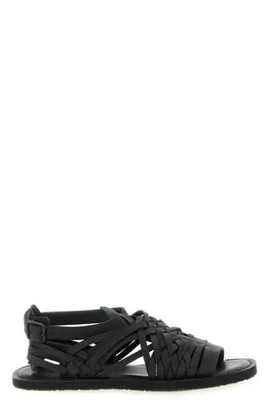 Yohji Yamamoto Braided Leather Sandals