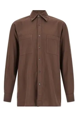 CELLAR DOOR Paul' Shirt - Brown