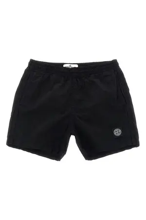 Stone Island Pull On Shorts For Men