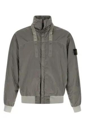 Stone Island Nylon Metal Watro Bomber Jacket - Gray