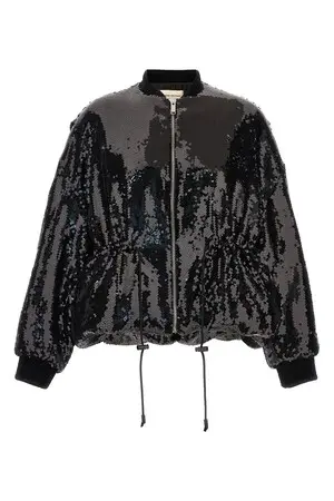 Alexandre Vauthier Sequin Bomber Jacket