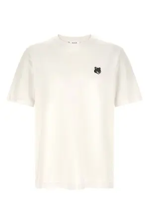 Maison Kitsuné Grey Fox Head' T-shirt - White