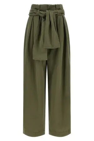 Balmain High-waist Serge Tapered Trousers