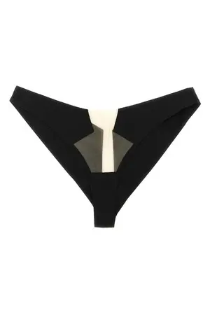 Rick Owens X Livy 'block Line' Briefs - Black