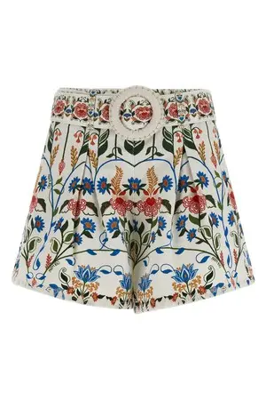 Farm Rio Fraga Floral Print Shorts