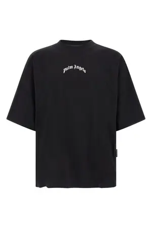 Palm Angels Classic Logo' T-shirt - White/black